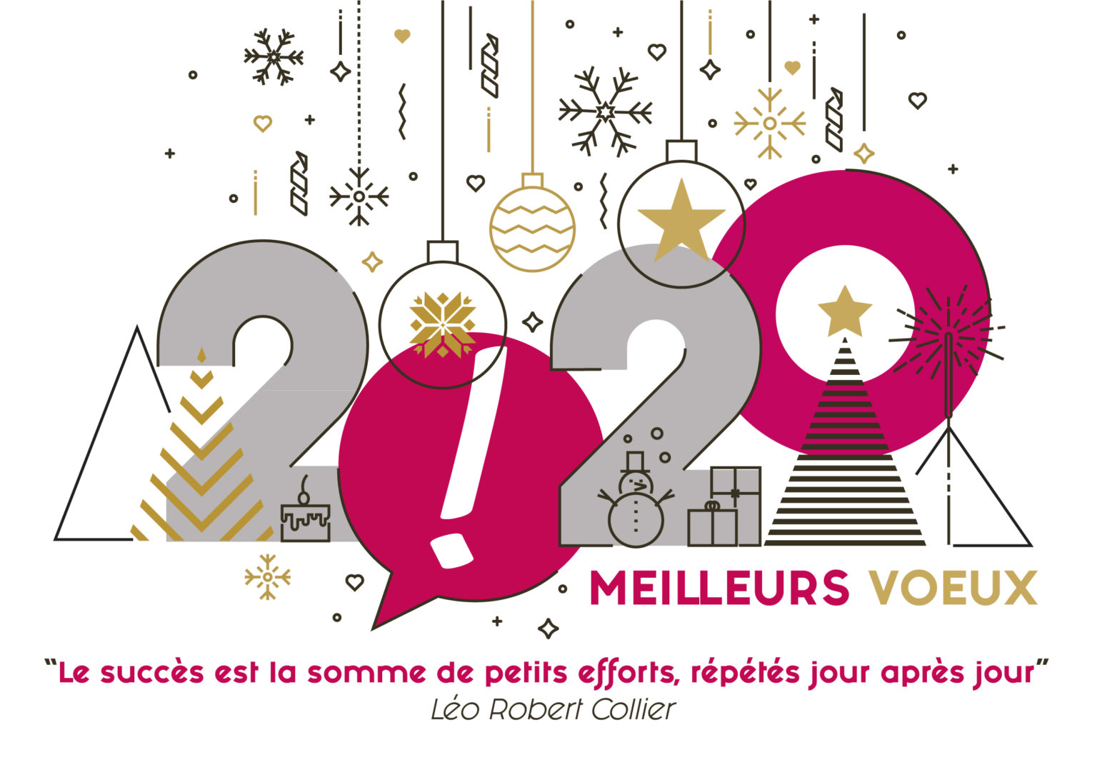Nos Meilleurs Voeux pour 2020 ! - eRekaa Agence de Communication à ...